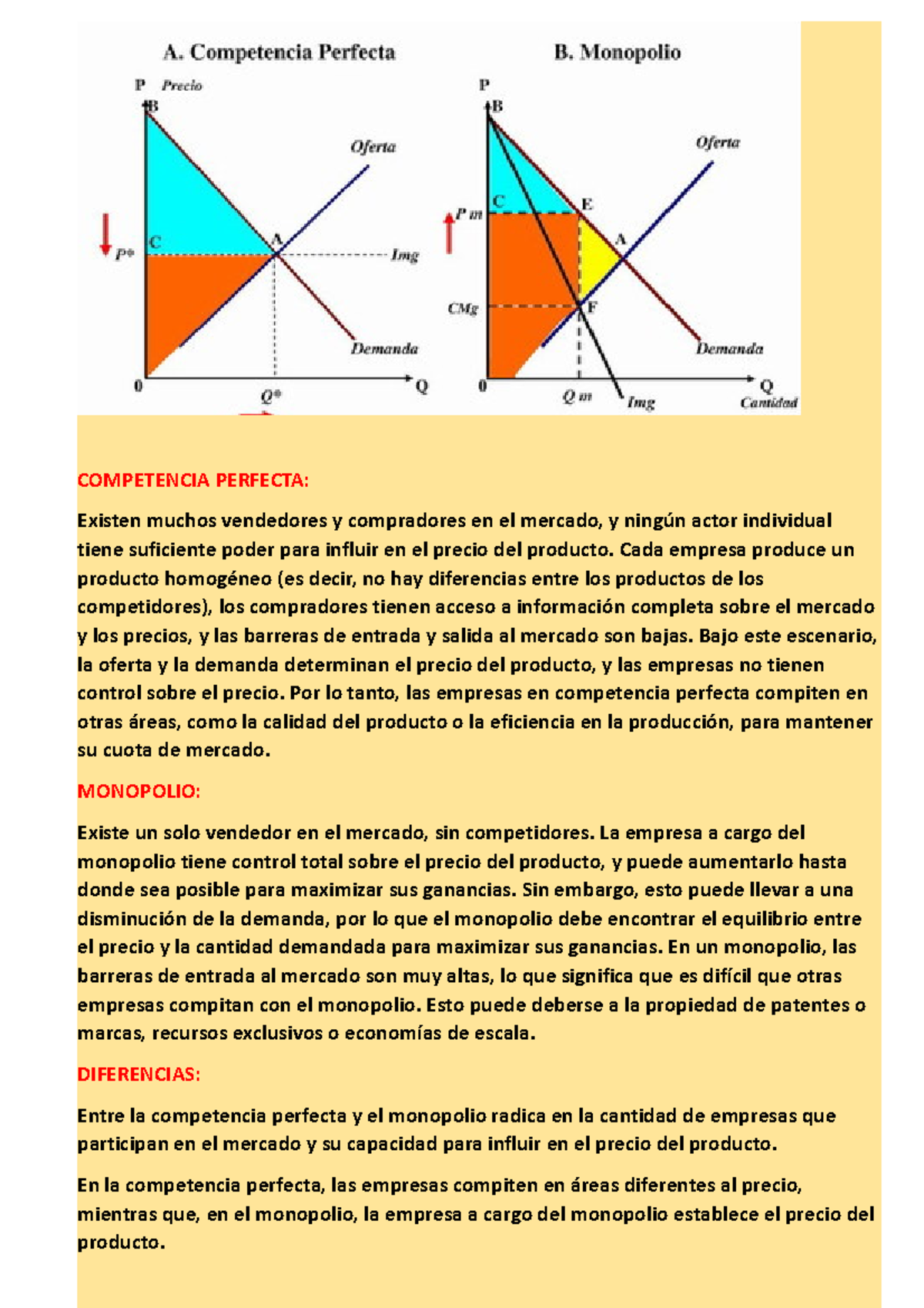 Competencia Perfecta - COMPETENCIA PERFECTA: Existen muchos vendedores ...