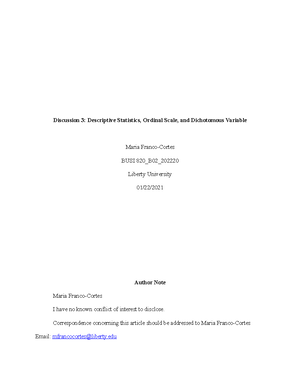 A1 Quantitative analysis – Data Coding, Entry, and Checking ...