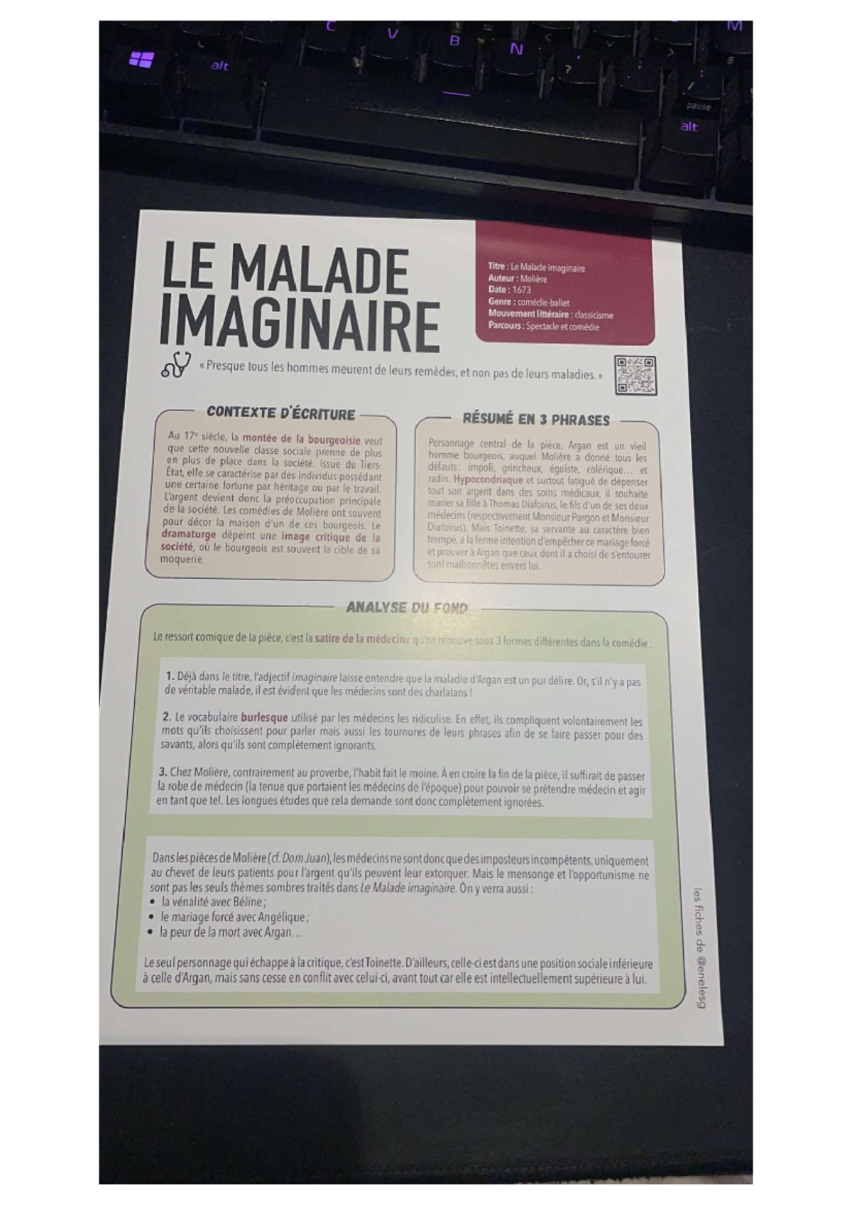 IMG 4373 - aide à la dissertation sur cahier de douai de rimbaud ...