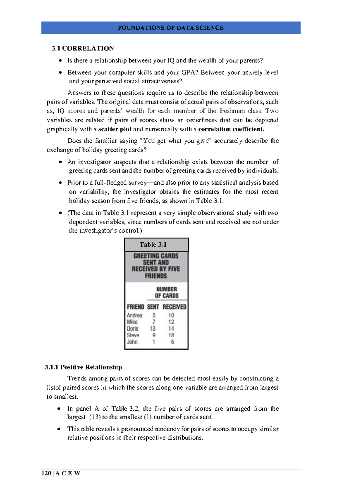 UNIT3 NEW FDS - THIRD UNIT OF FDS - 3 CORRELATION Is there a relationship between your IQ and ...