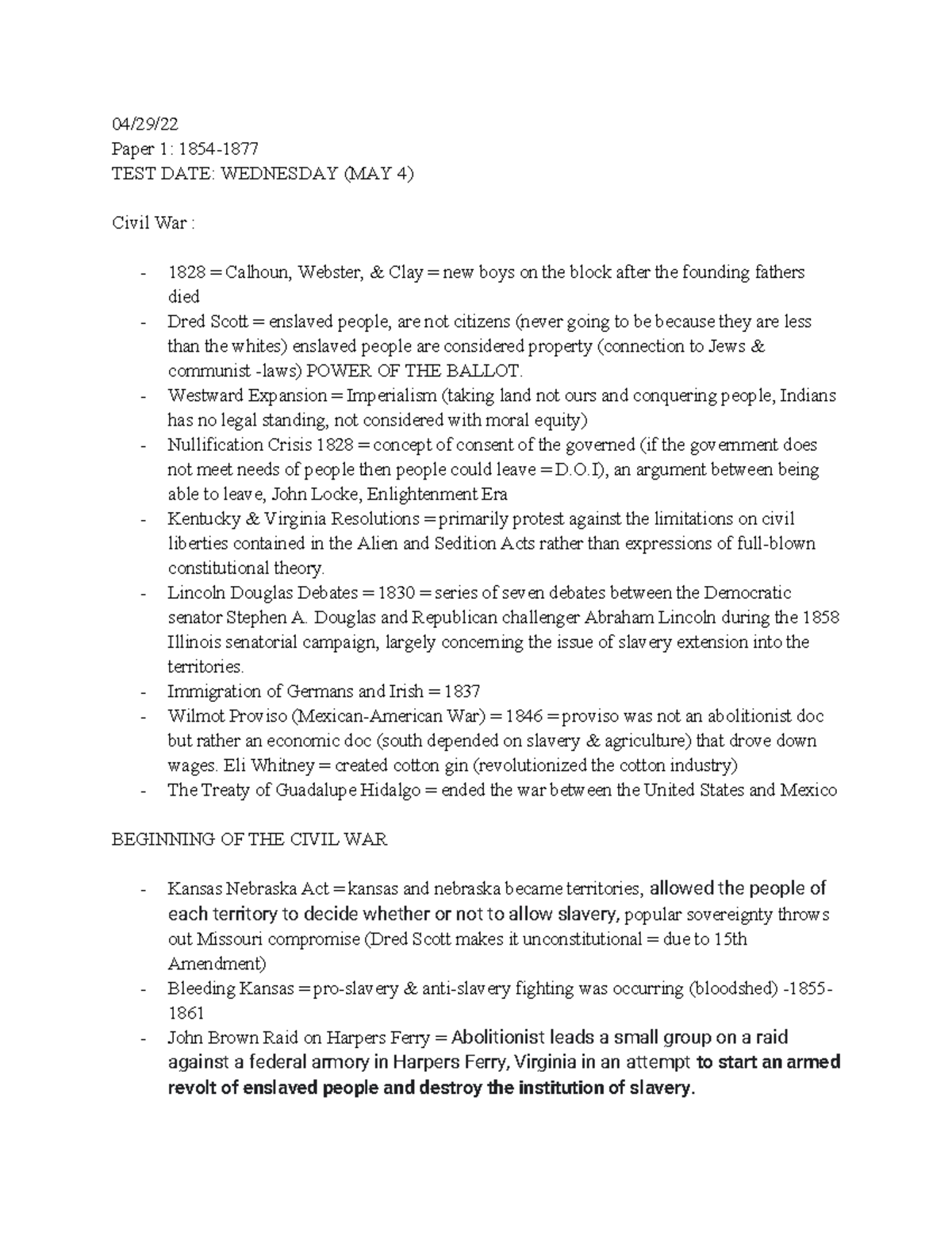 Aice U S History 4 29 22 Paper 1 04 29 Paper 1 1854 TEST DATE aice-u-s-history-4-29-22-paper-1-04-29-paper-1-1854-test-date