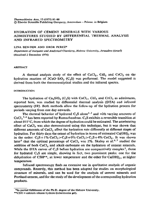 Mechanism of the reaction between magnes - Reaction between Mg Ions and ...