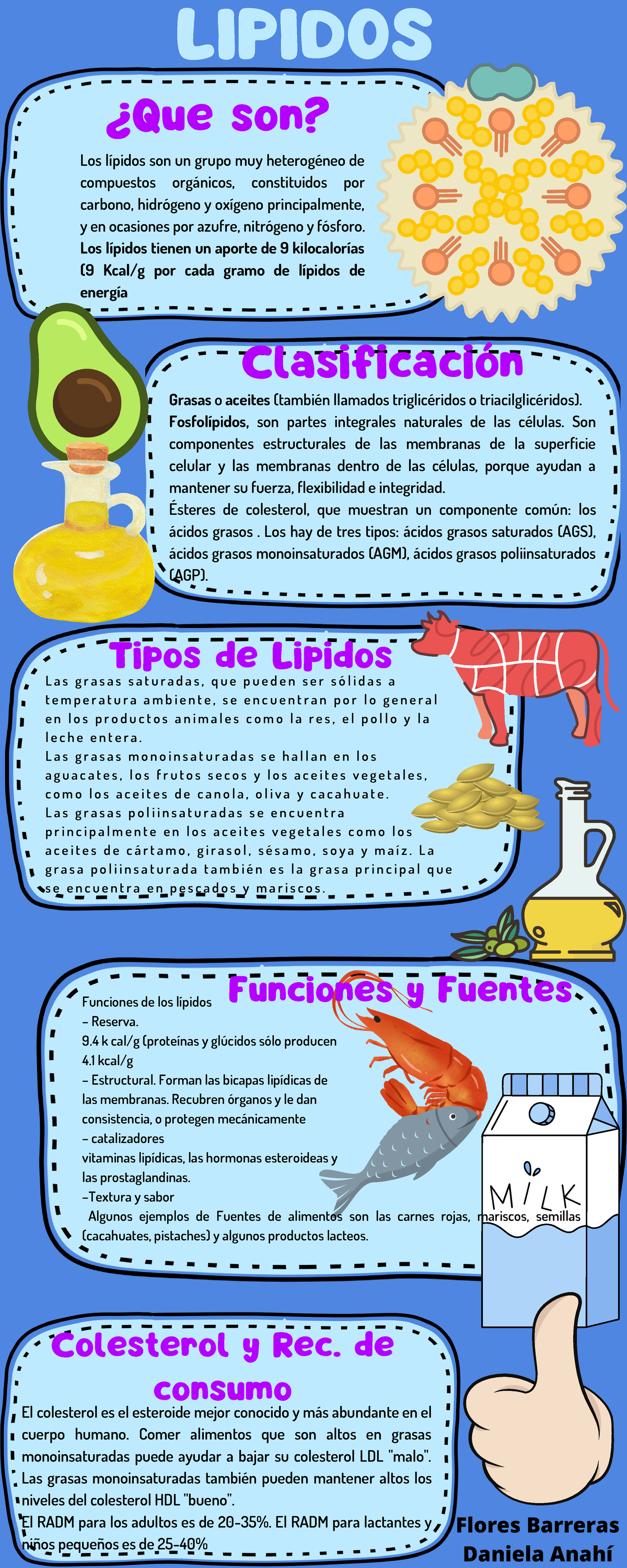 Lípidos, Infografía - Tipos de Lipidos L a s g r a s a s s a t u r a d ...