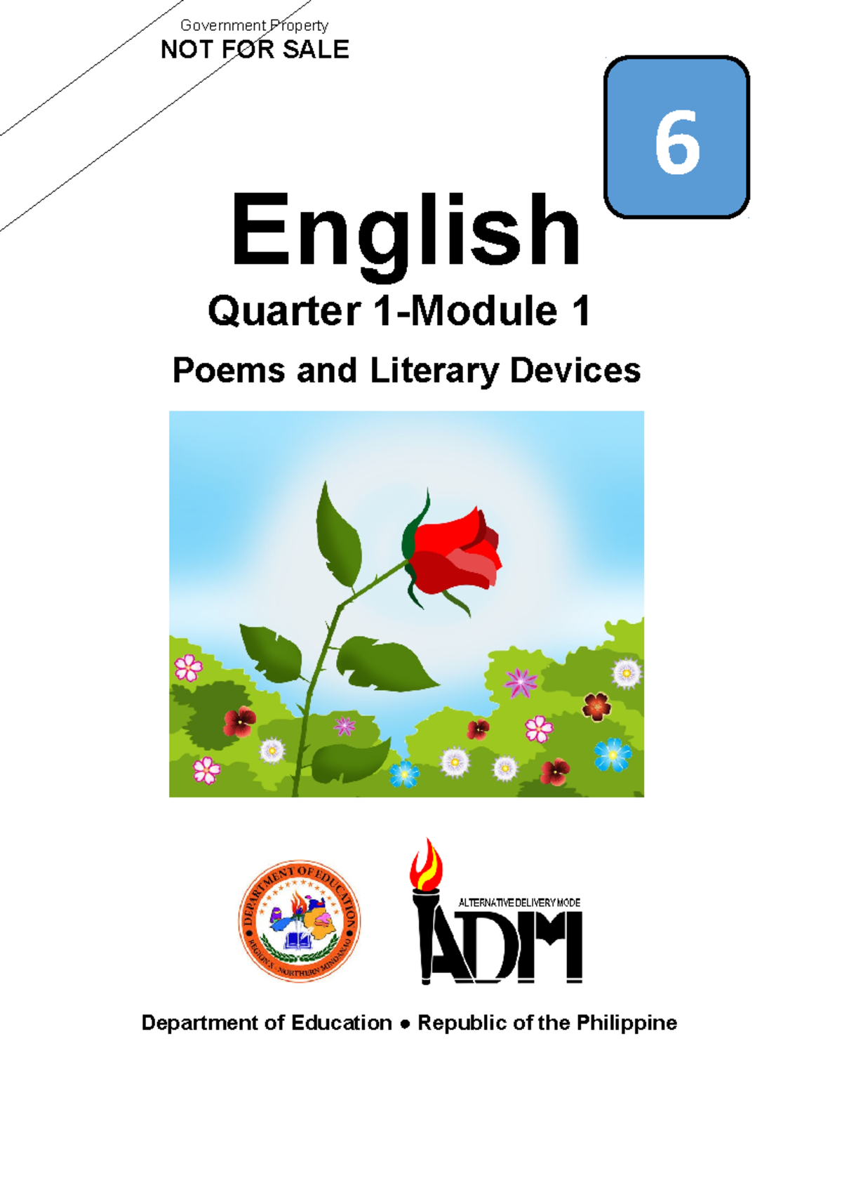 English 6 Q1 Mod1 Poems and Literary devices version 3 - English Quarter 1-Module 1 Poems and ...