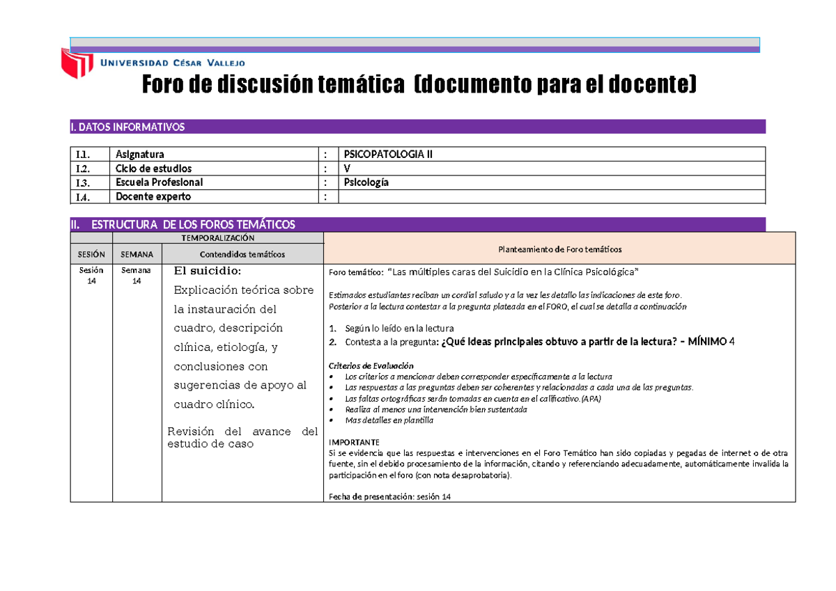 FORO DE Discusion Tematica - Tagged - Foro de discusión temática ...