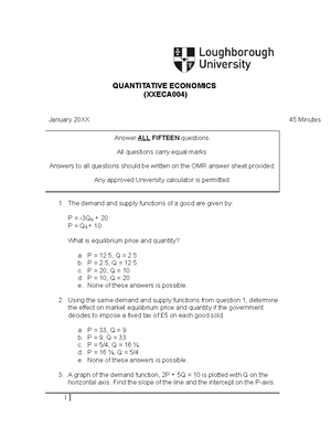 Maths formula sheet - basic equations - Economics Network Maths for ...