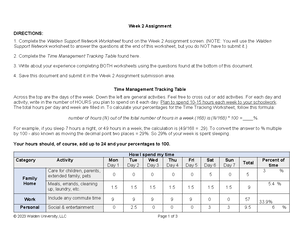 USW1 HMNT 1001 WK03 Assign Wksht - Week 3 Assignment Worksheet No ...