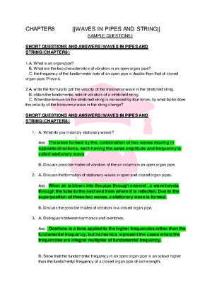 Diffraction - science class 12 - DIFFRACTION|| CHAPTER12|| SAMPLE QUESTIONS|| 1. A ...