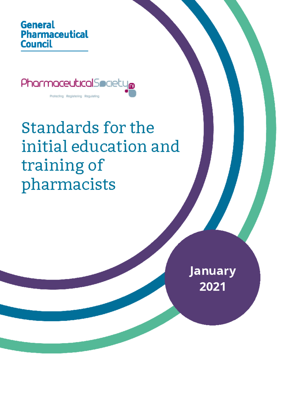 Pharmacy standards 2021 - Standards for the initial education and ...