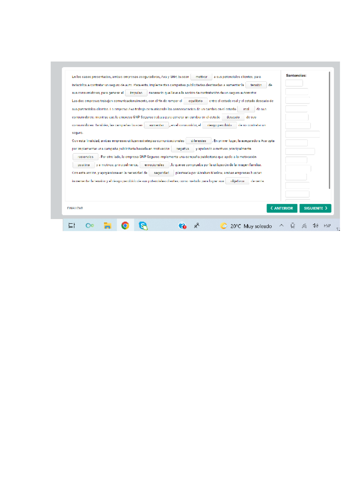 API 2 100% - API2 COMPORTAMIENTO - Marketing - Studocu