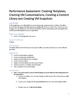 Performance Assessment Installing Fedora - Performance Assessment: Installing Fedora Outcome In ...