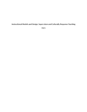 SPED Rubric task 5 RTI - ﷒ Observational (A1a) alignment between ...