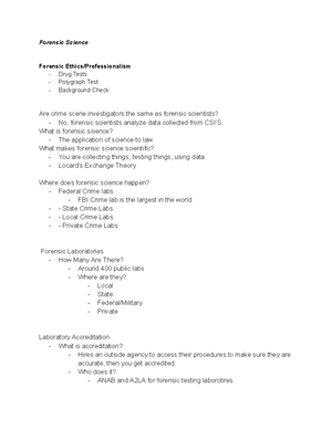 [Solved] The simplist way to describe the crime scene methodology is ...