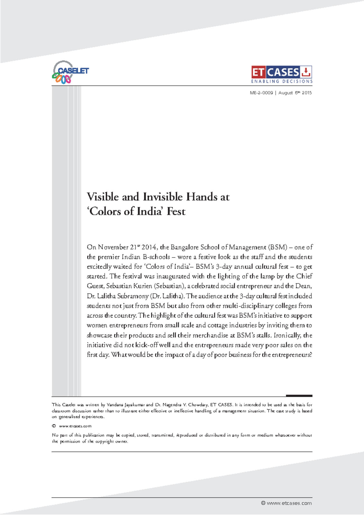 Visible and Invisible Hands at ‘Colors of India’ Fest - CASE LET ...