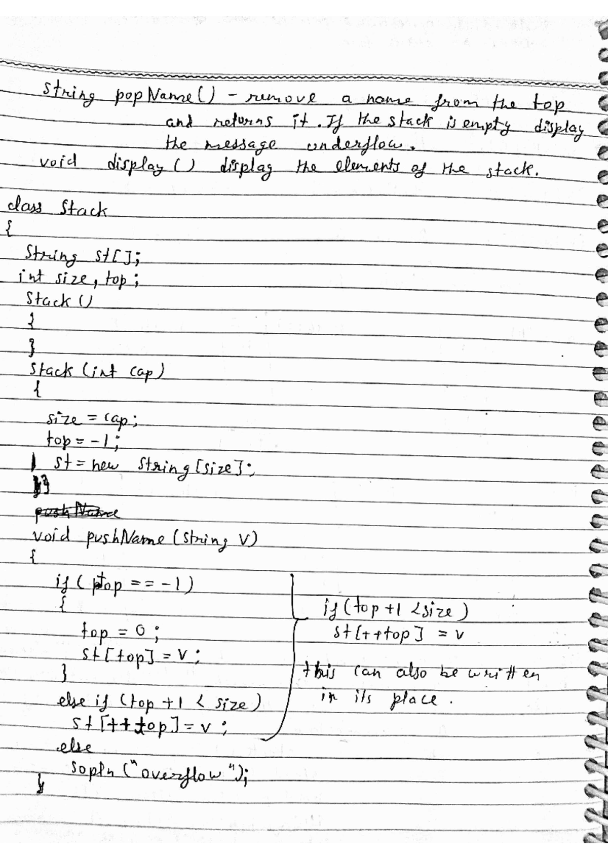 Stack and queue notes - cryptography and system security - Studocu