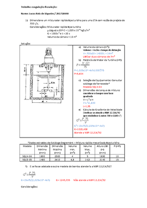 Roteiro projeto ETA - Roteiro simplificado para dimensionamento ...