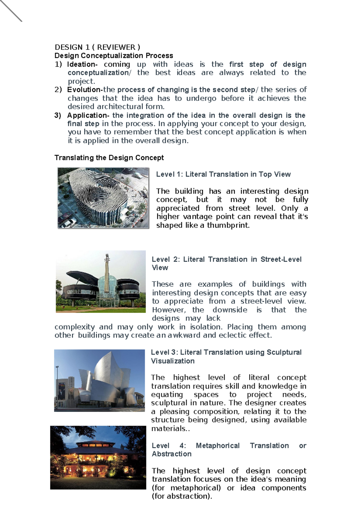 Design Reviewer - GSTHARTJYJHH - DESIGN 1 ( REVIEWER ) Design ...