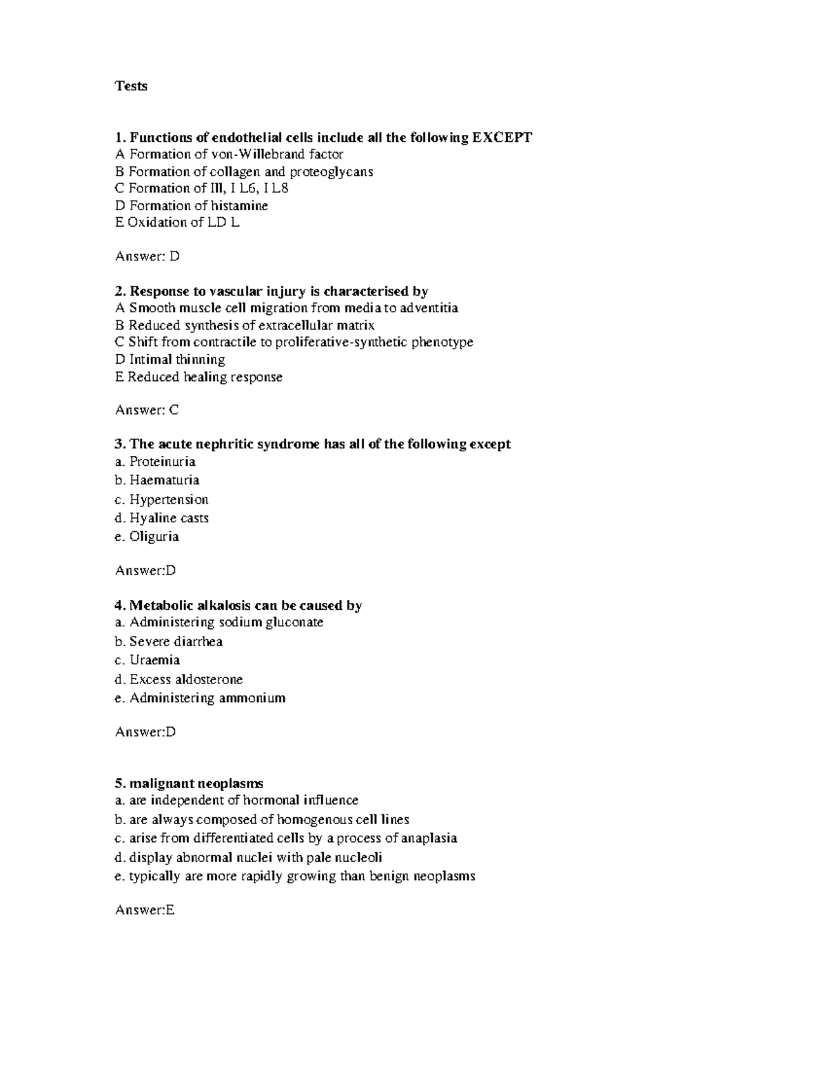 Testebi saboloo ENG 2020 with answer - Tests 1. Functions of ...