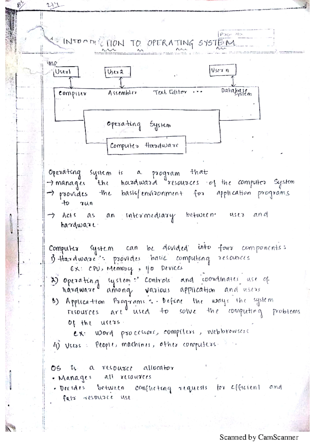 Operating Systems - KIIT University - Studocu