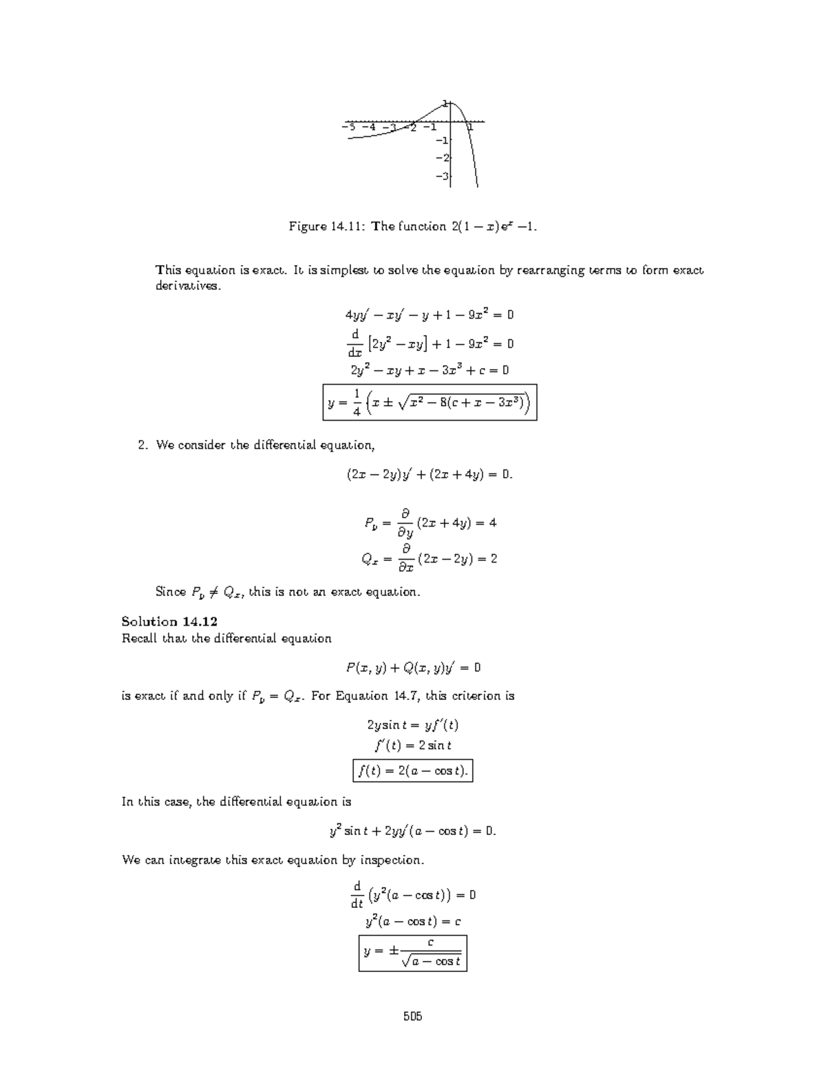 Ref MATH Adv Math Methods Sean Mauch-132 -5 -4 -3 -2 -1 1 1 Figure 14 ...