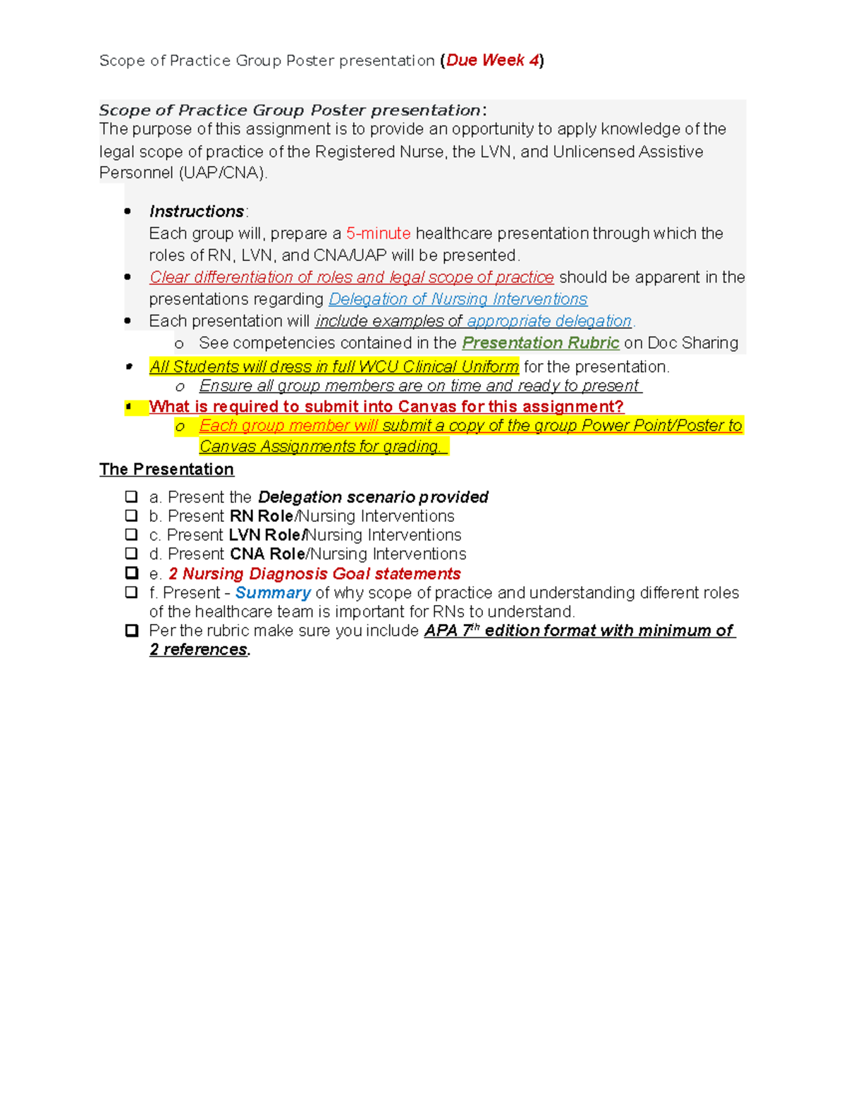 Role Identification Presentation Instructions - Scope of Practice Group ...
