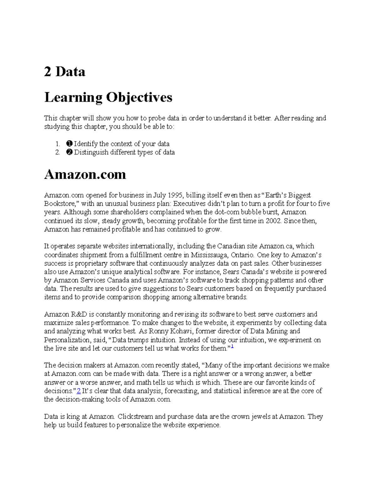 Data - Summary Introduction to Human Resources Management - 2 Data ...