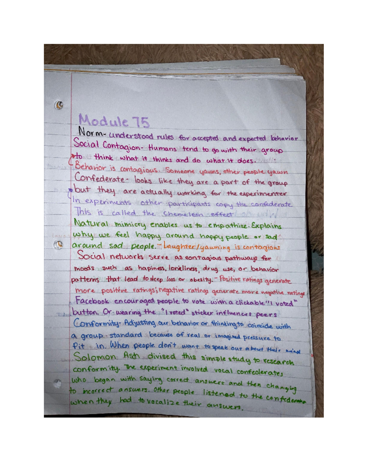 Module 75 - Explains different social rules that people follow and why ...