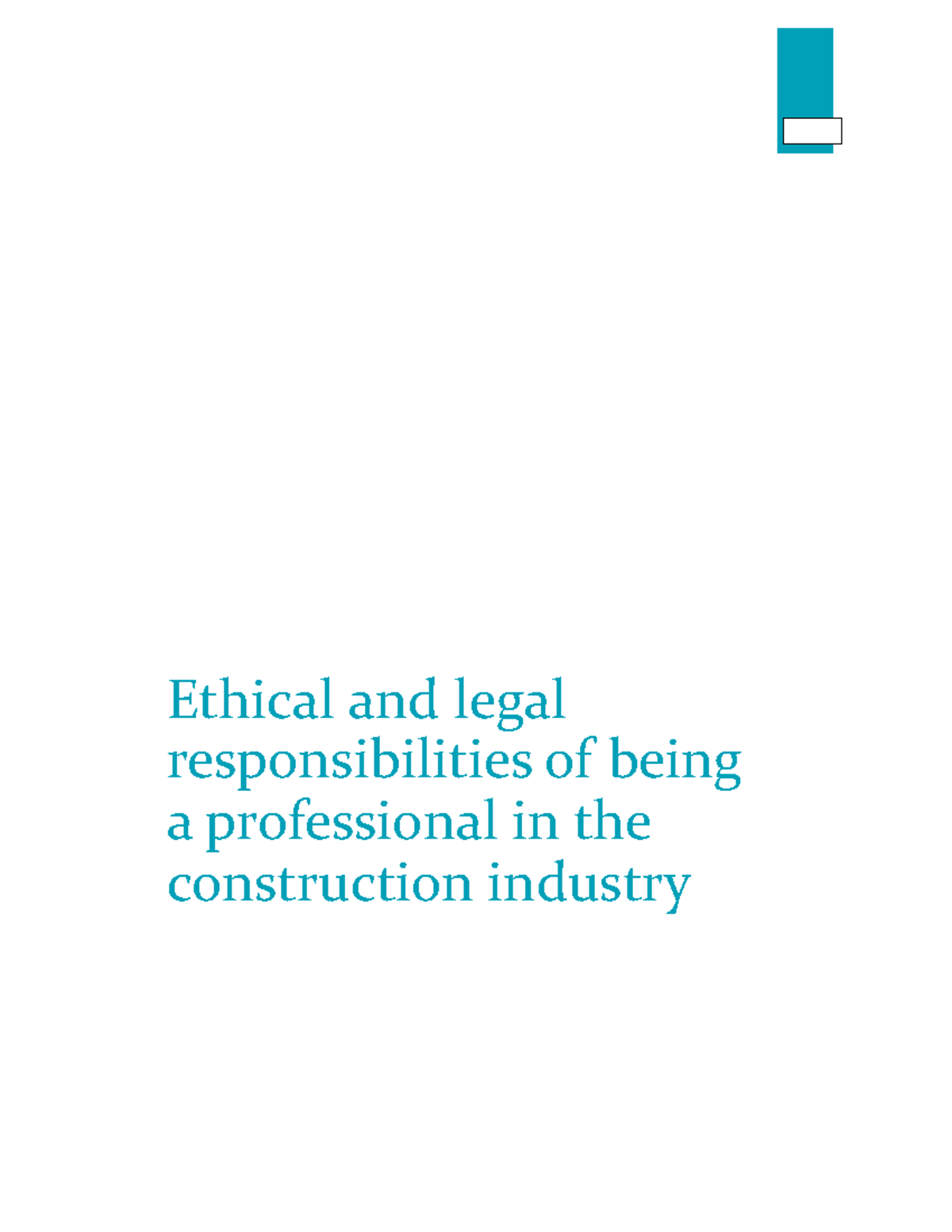 Ethical and legal responsibilities of being a professional in the ...