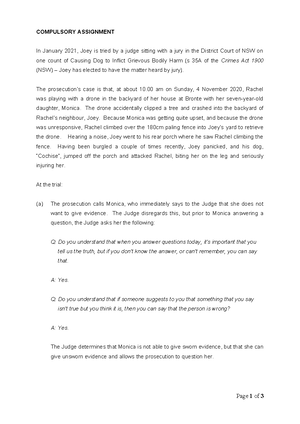 11 - Evidence Cover Page - March 2022 - LEGAL PROFESSION ADMISSION ...