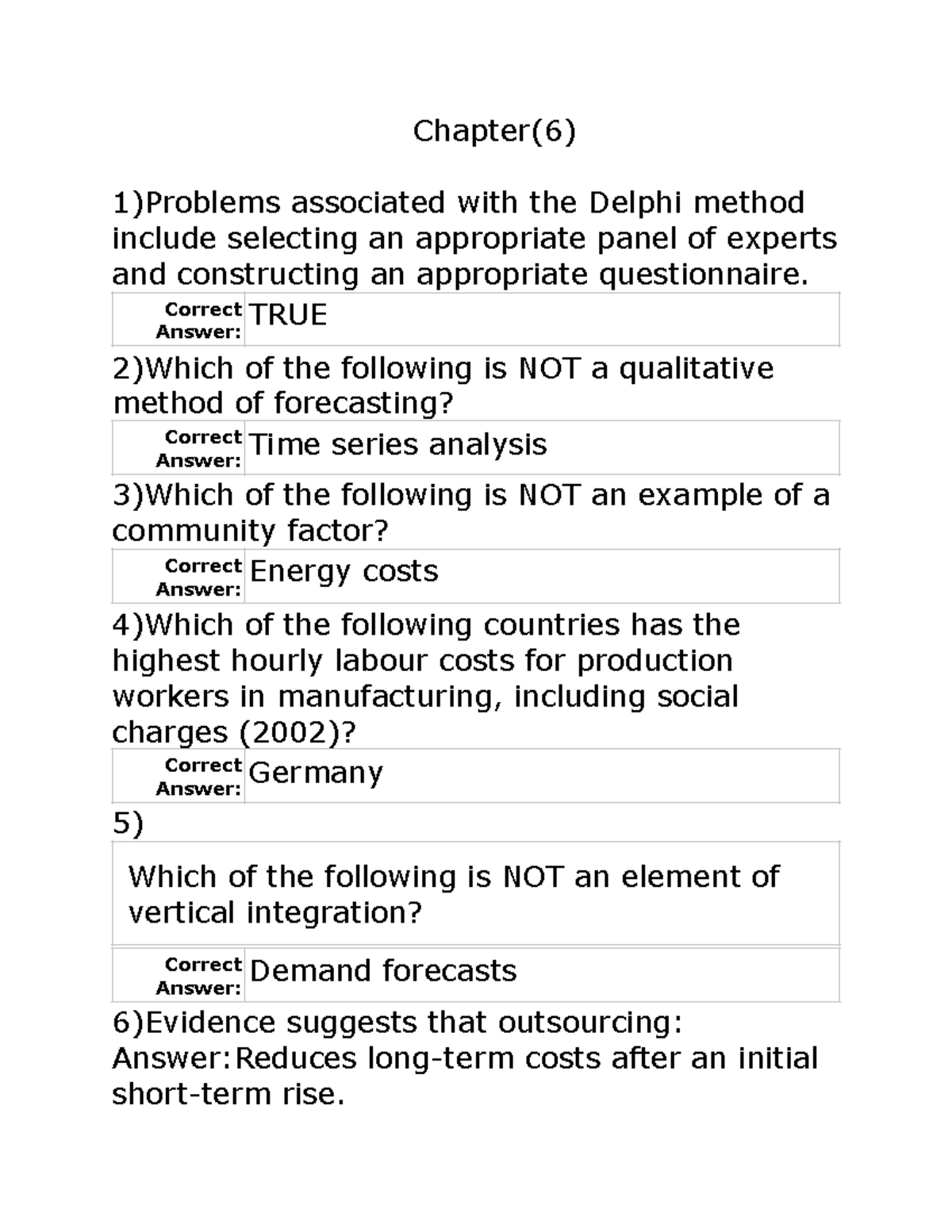 Test 8 April 2019, questions and answers - Chapter(6) 1)Problems ...