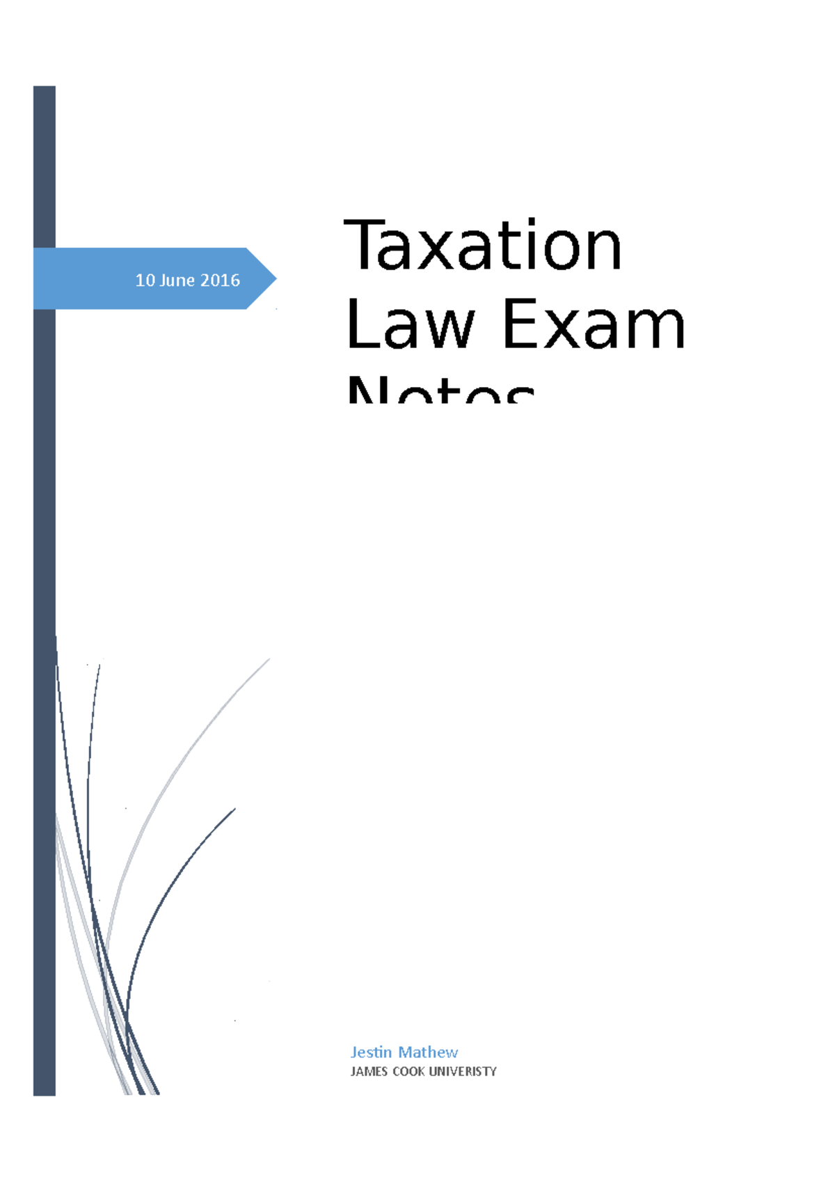 Lecture notes, lectures 1-10 - Includes text book and tutorial notes ...