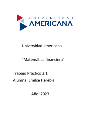 Examen Parcial 1 - [Unidad 1 Y Unidad 2] Matematica Financiera - Examen ...