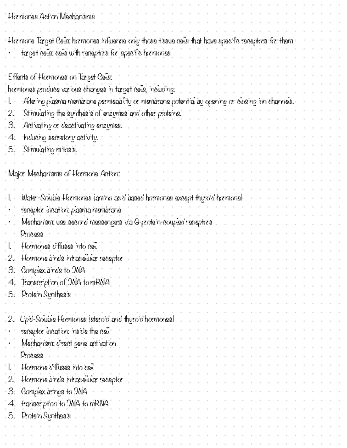 Hormones Action Mechanisms - Endocrine System Chapter 16 - Hormones ...