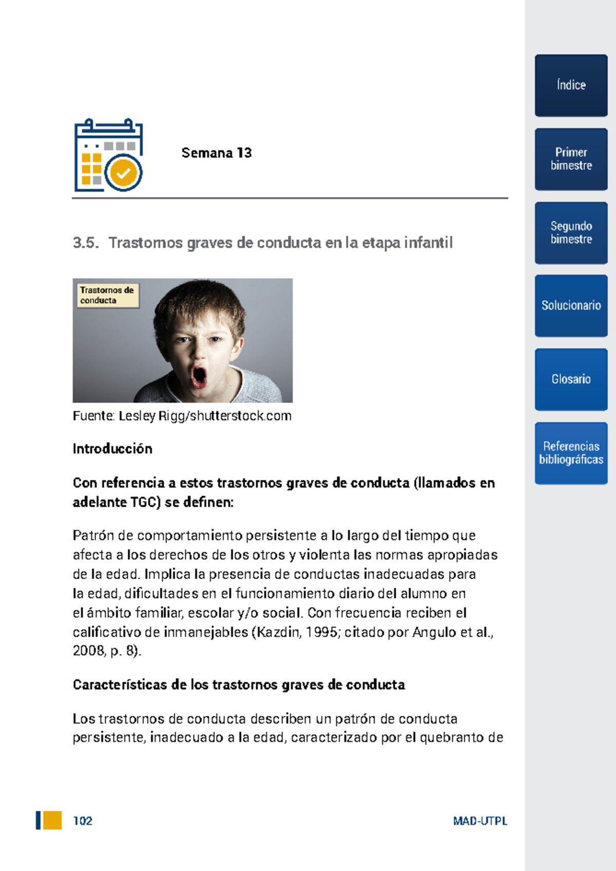 Guia didactica GD (18)-61-130-42-70 - Semana 13 3. Trastornos graves de conducta en la etapa ...