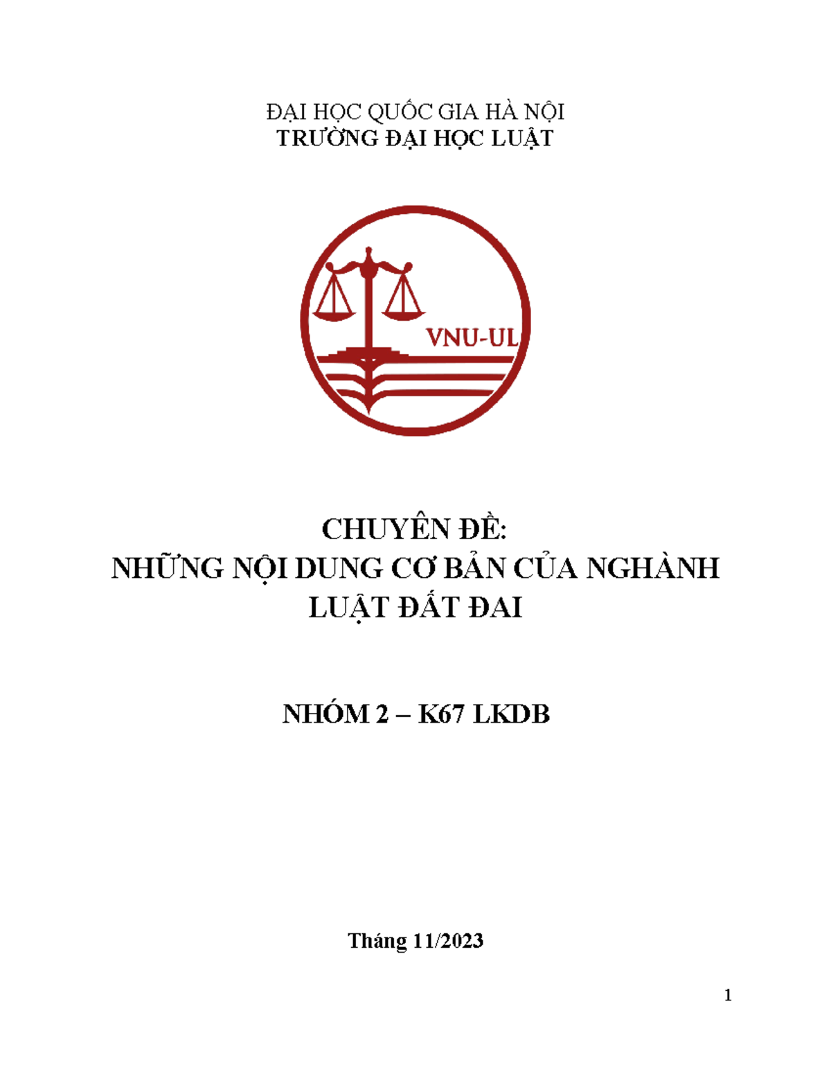 NHÓM 2 K 67 LKD B - luật - ĐẠI HỌC QUỐC GIA HÀ NỘI TRƯỜNG ĐẠI HỌC LUẬT ...