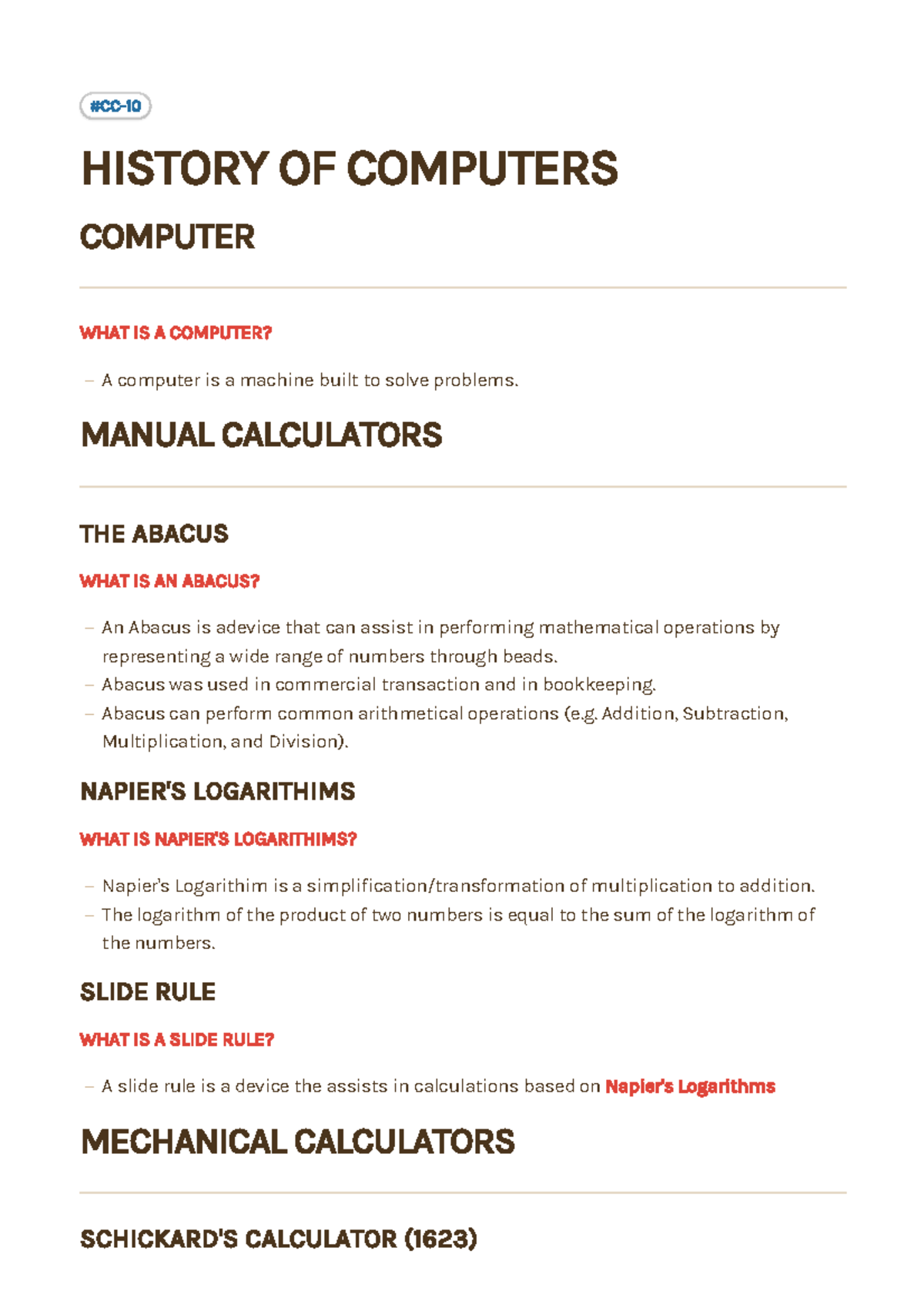 Async History of Computers - #CC- HISTORY OF COMPUTERS COMPUTER WHAT IS ...