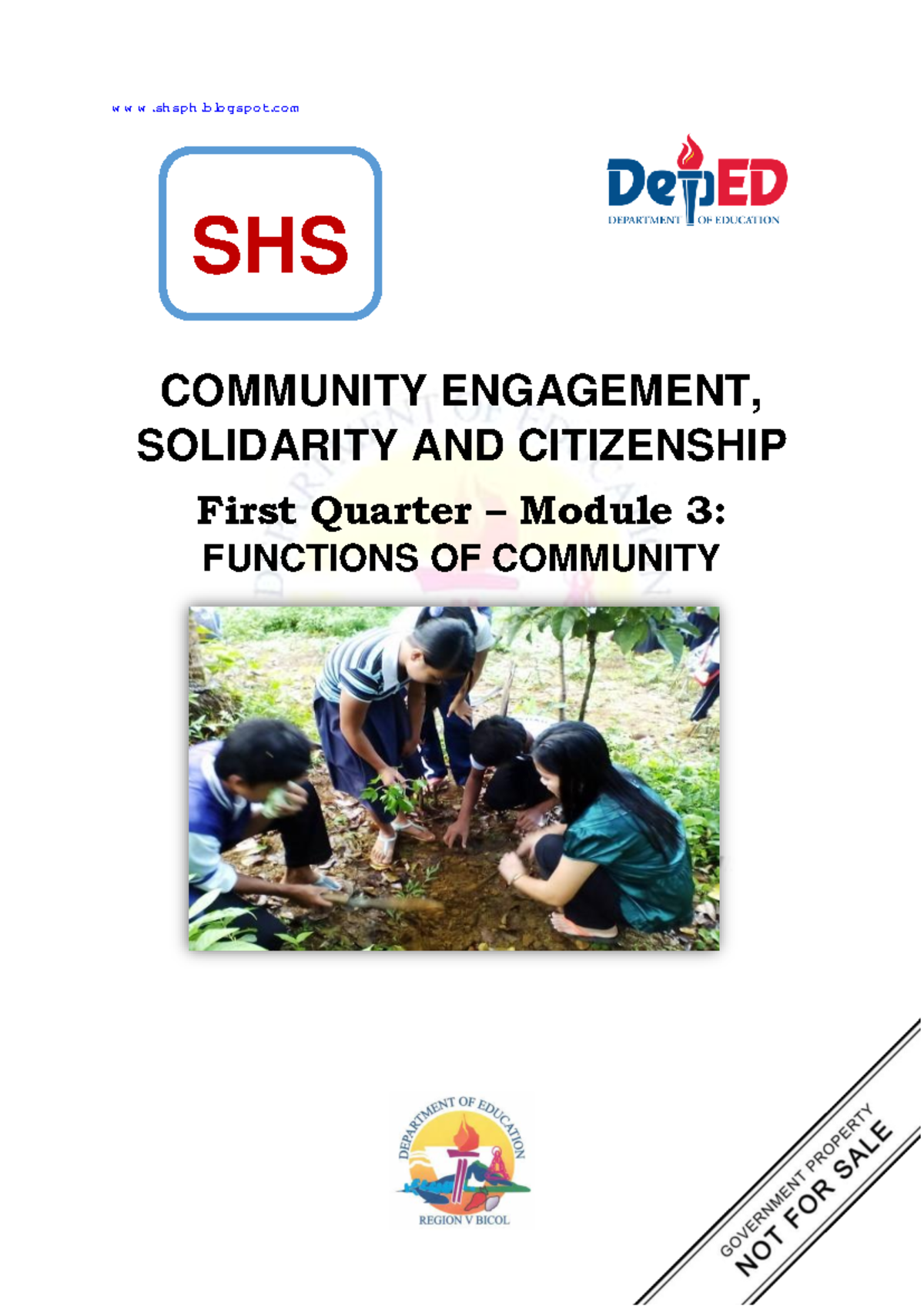 CESC Module 3 - i COMMUNITY ENGAGEMENT, SOLIDARITY AND CITIZENSHIP ...