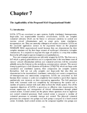 Agent-based SCADA Systems - Table of Contents - Studocu