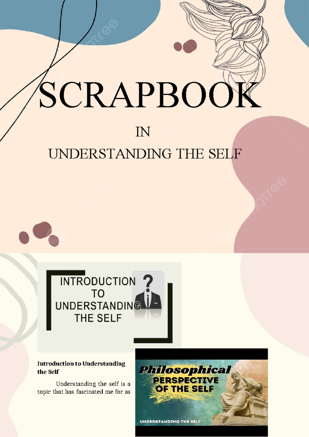 Ryza pongasi ( Scrapbook) - SCRAPBOOK IN UNDERSTANDING THE SELF ...