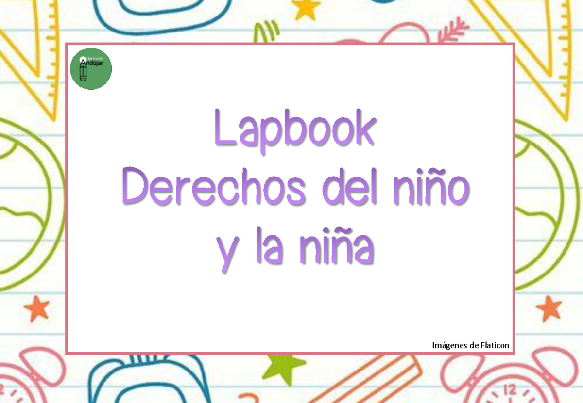 Genial lapbook Derechos del nino y la nina - Imágenes de Flaticon ...