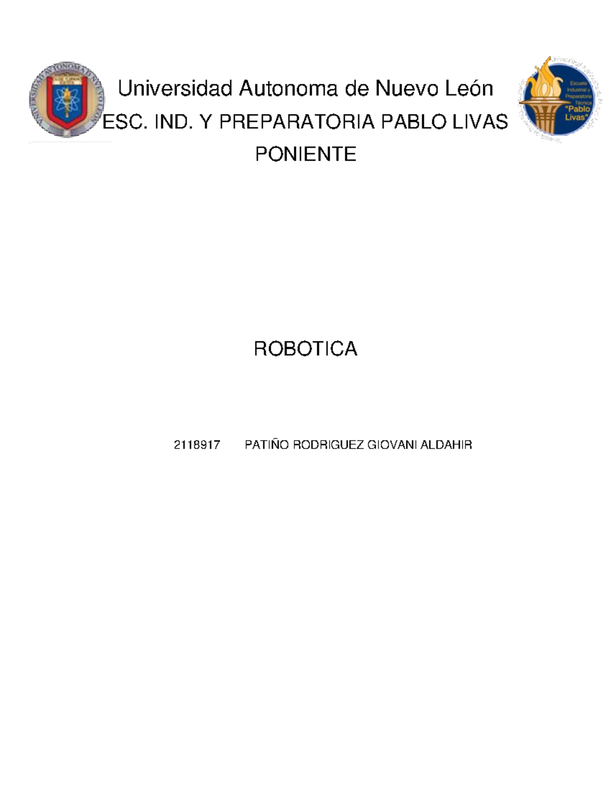 GAPR TD E2 - kldksakdas - Universidad Autonoma de Nuevo León ESC. IND ...