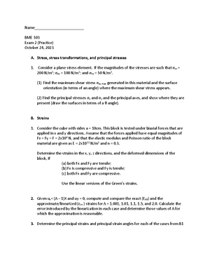 Paper - History of Homeostasis - BIOE 303 - Penn State - Studocu