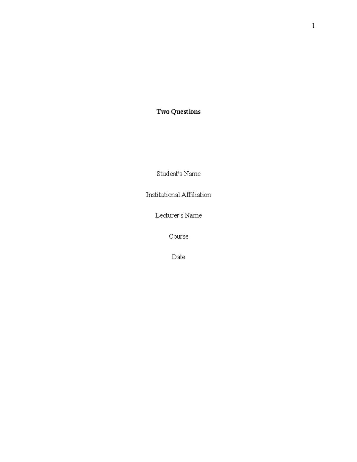 784774 - Read the text to get more information - Two Questions Student ...