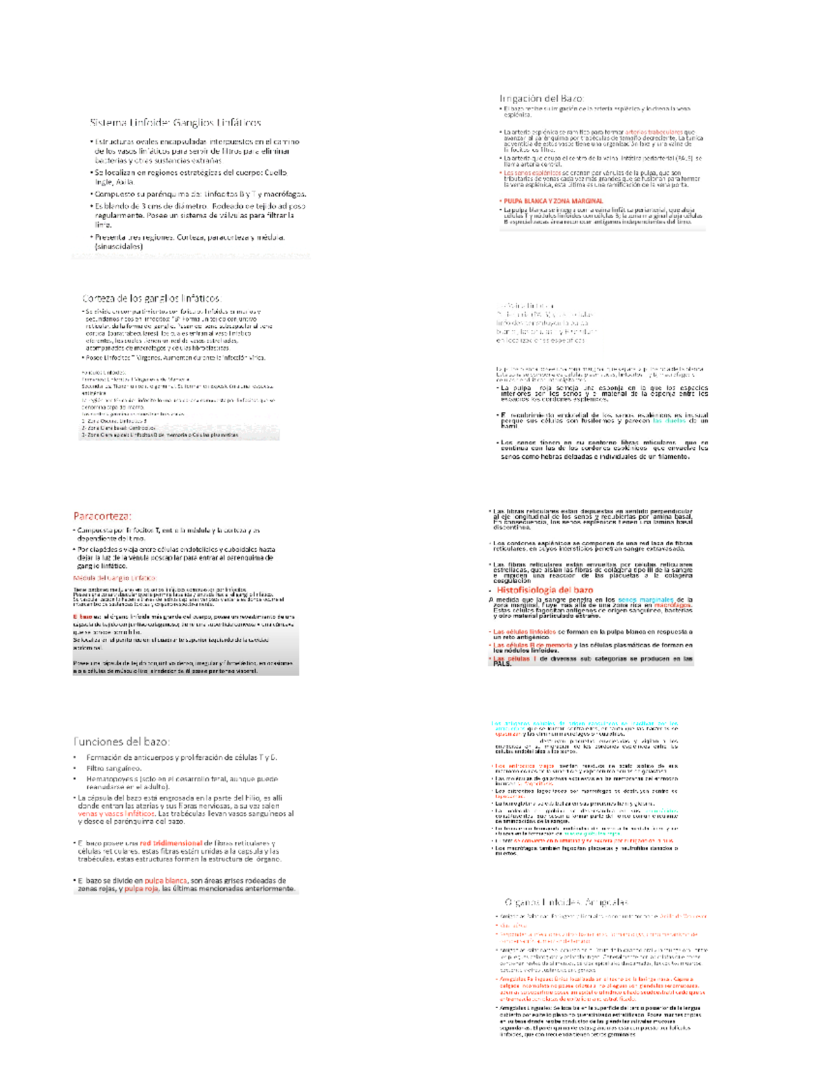 Clase de linfoide - Lecture notes 1 - Fundamentos De Los Procesos ...