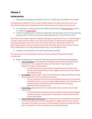 Kines 100 Reading Guide and Lecture Questions 3 - Module 3 Reading Questions What is “fitspo ...