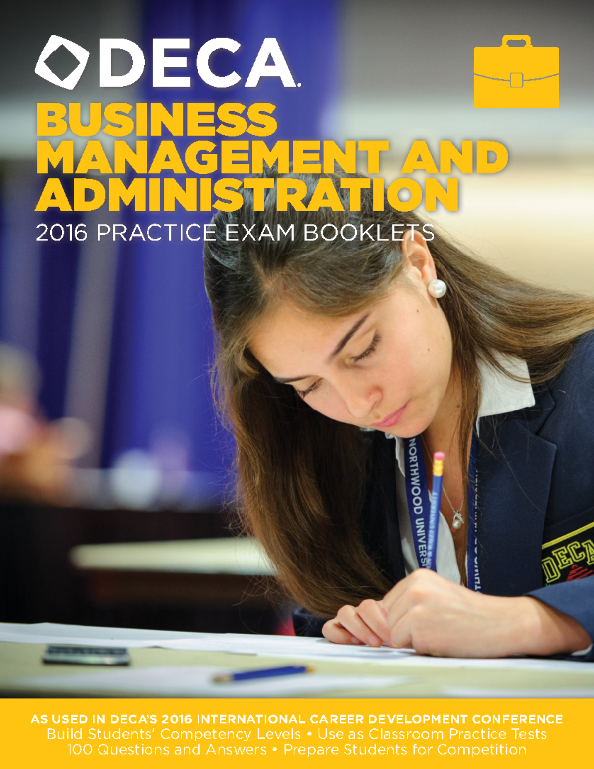 DDB16 - 2016 PRACTICE EXAM BOOKLETS BUSINESS MANAGEMENT AND ...