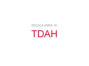 Escala Tdah Adultos ASRS 18 final - Psicologia - ESCALA ASRS- TDAH ...