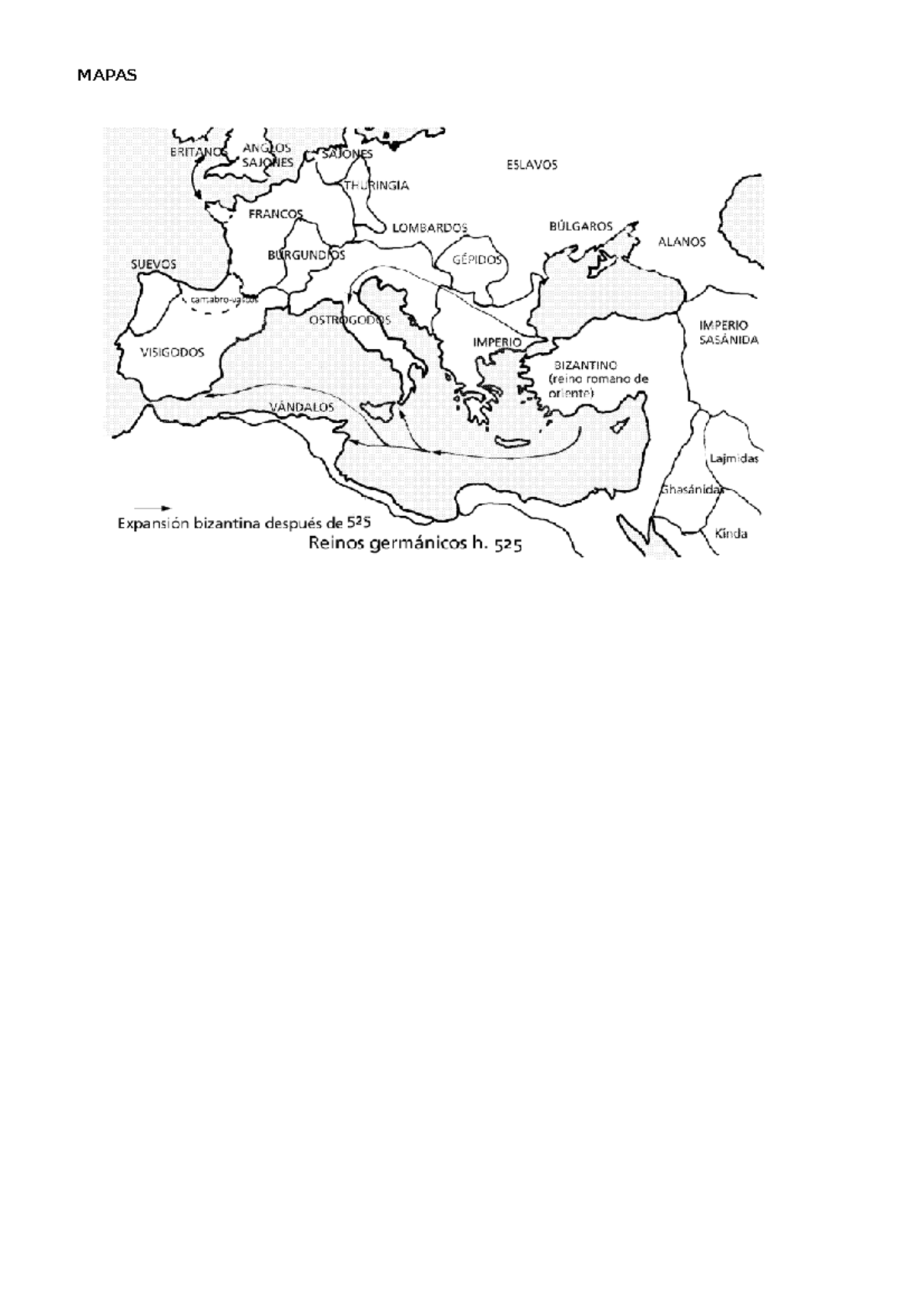 Mapas - Historia Medieval - MAPAS - Studocu