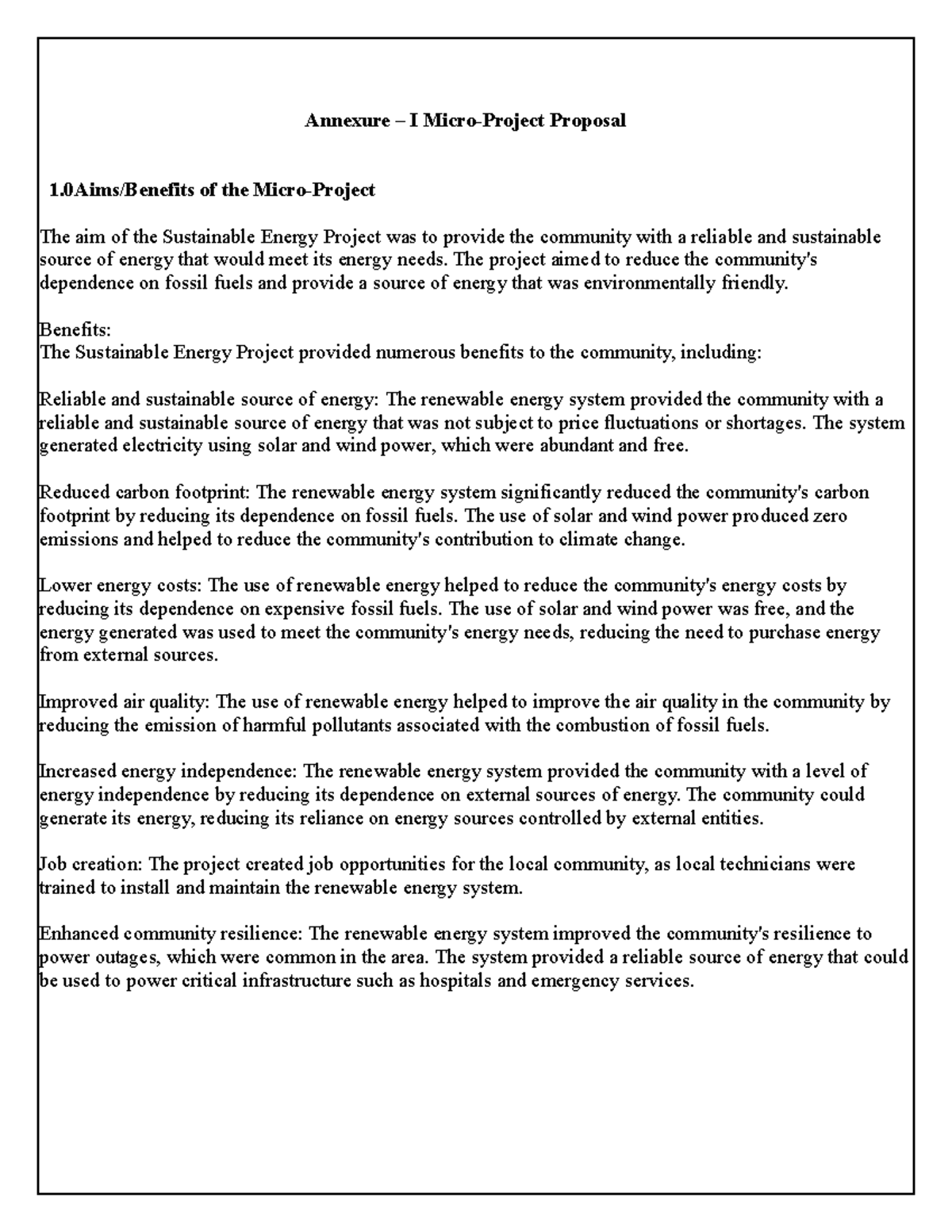 Micro project format (msbtemicroproject - Annexure – I Micro-Project ...