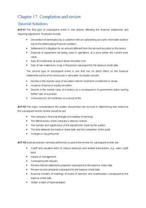 Audit Cheat Sheet Accounting - Mid Semester Test – Cheat Sheet Question ...